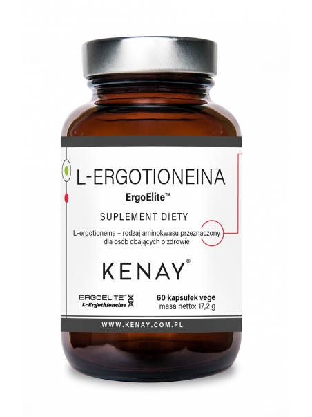 L-ergotioneina ErgoElite™ (60 kapsułek vege). Cena Sklep Kenay. - KENAY®
